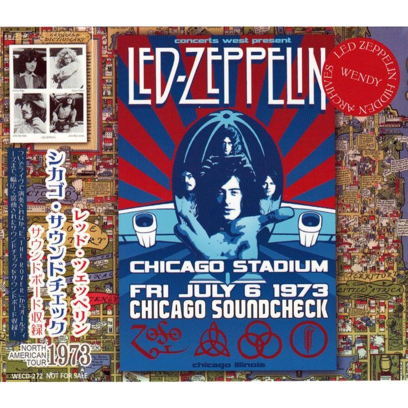 LED ZEPPELIN / CHICAGO SOUNDCHECK 1973 【1CD】 - BOARDWALK
