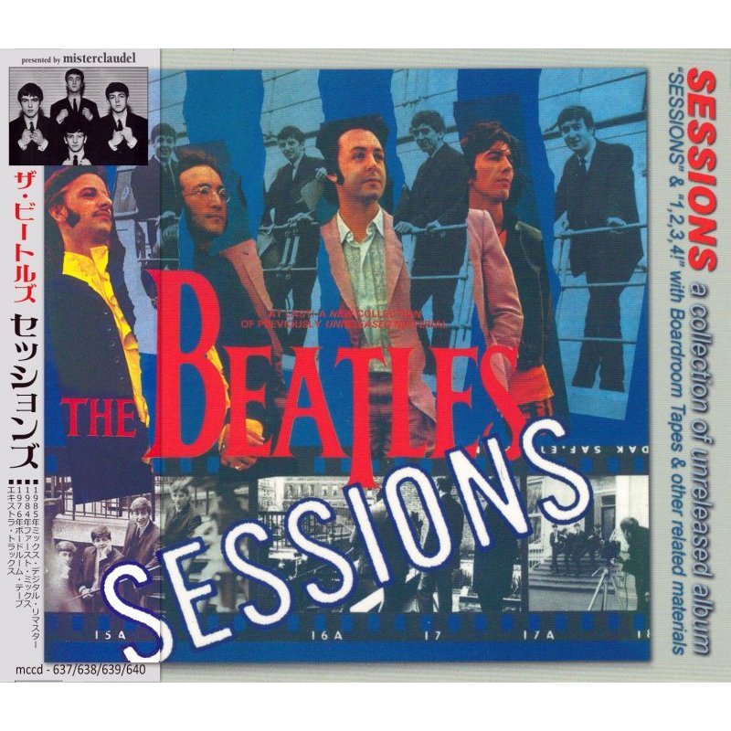 THE BEATLES / SESSIONS a collection of unreleased album 【2CD】 - BOARDWALK