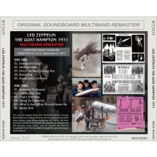 LED ZEPPELIN 1971 THE GOAT HAMPTON 2CD - BOARDWALK